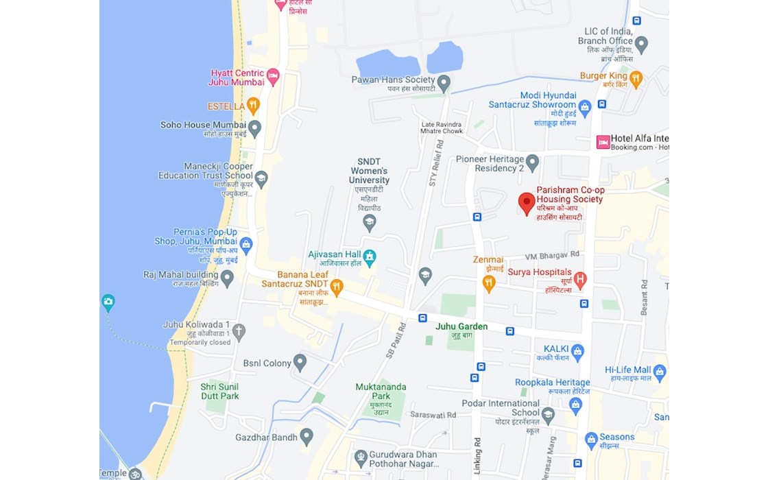 Parishram, Santacruz West Flats Apartments on Rent, Sale & Lease