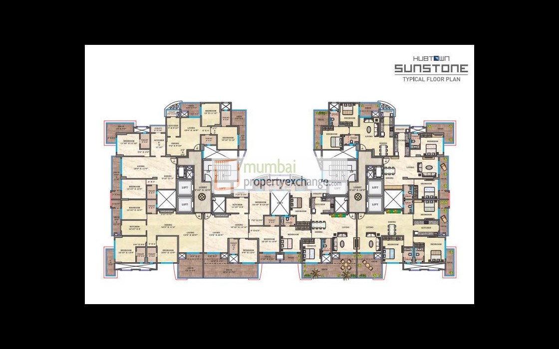 3 BHK Flat in Bandra East for Sale in Hubtown Sunstone - Semi Furnished