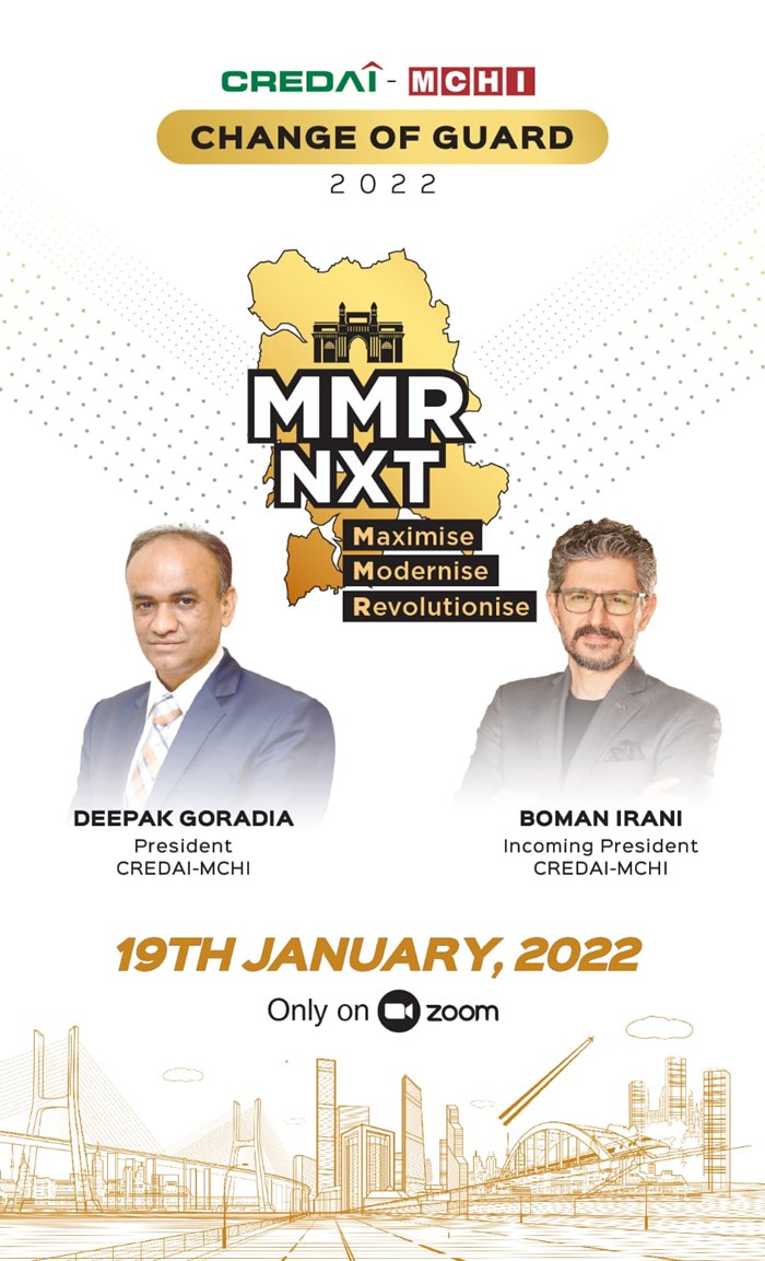 Mr.Boman Irani of Rustomjee becomes the New MCHI President